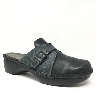Naot Avignon Mules Clogs Shoes Womens Size 8 US 39 EU Black Leather ...