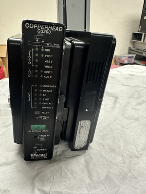 Telecast Fiber Systems Copperhead G3200 Base Station Camera Unit USED ...