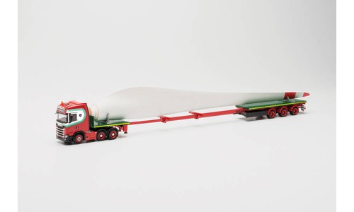 herpa Cars HE315524 1/87 Scania CS 20 High roof tele semi trailer Model ...