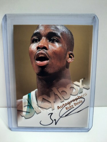 1998-99 Skybox Premium - Autographics Ricky Davis (AU, RC) for sale ...