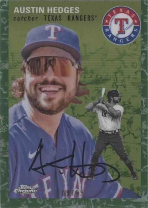 2023 Topps Chrome Platinum Anniversary - Austin Hedges #177 Platinum ...