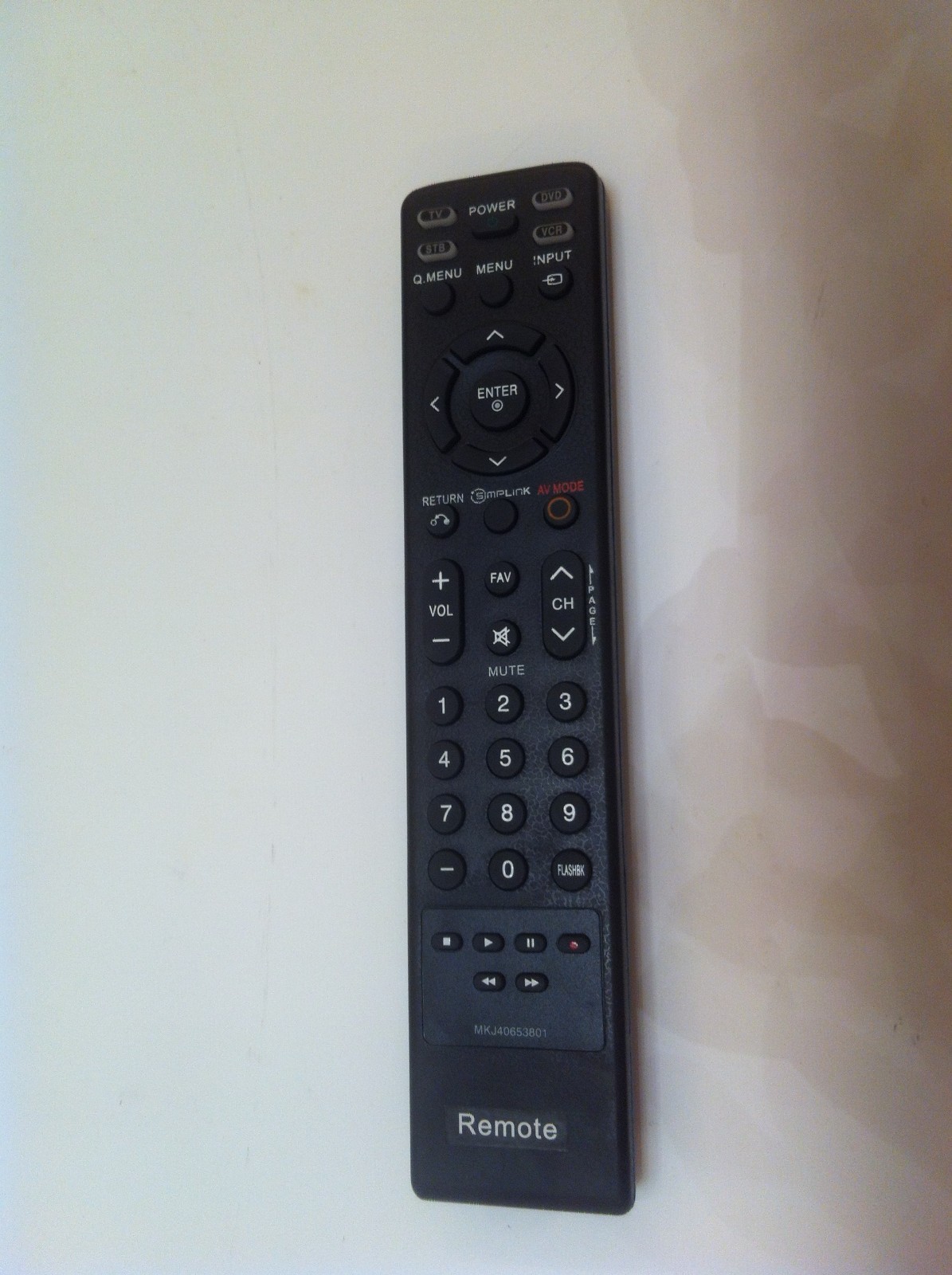 New Replaced MKJ40653801 Remote for LG 7LG30 37LG50 37LG60 42LG30 ...