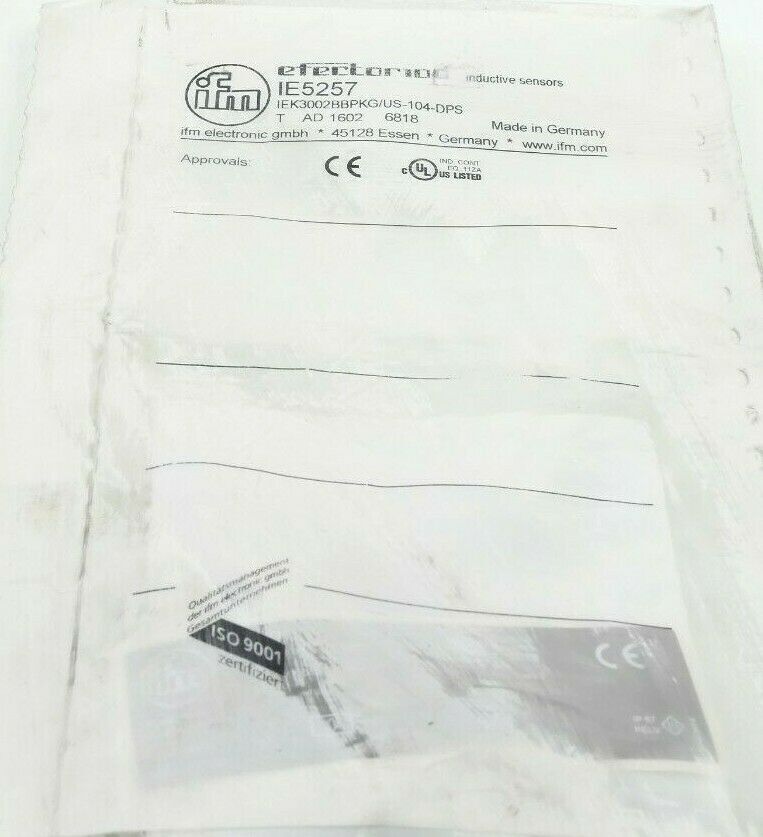 1pc ifm IE5257 Inductive Sensor #if for sale online | eBay