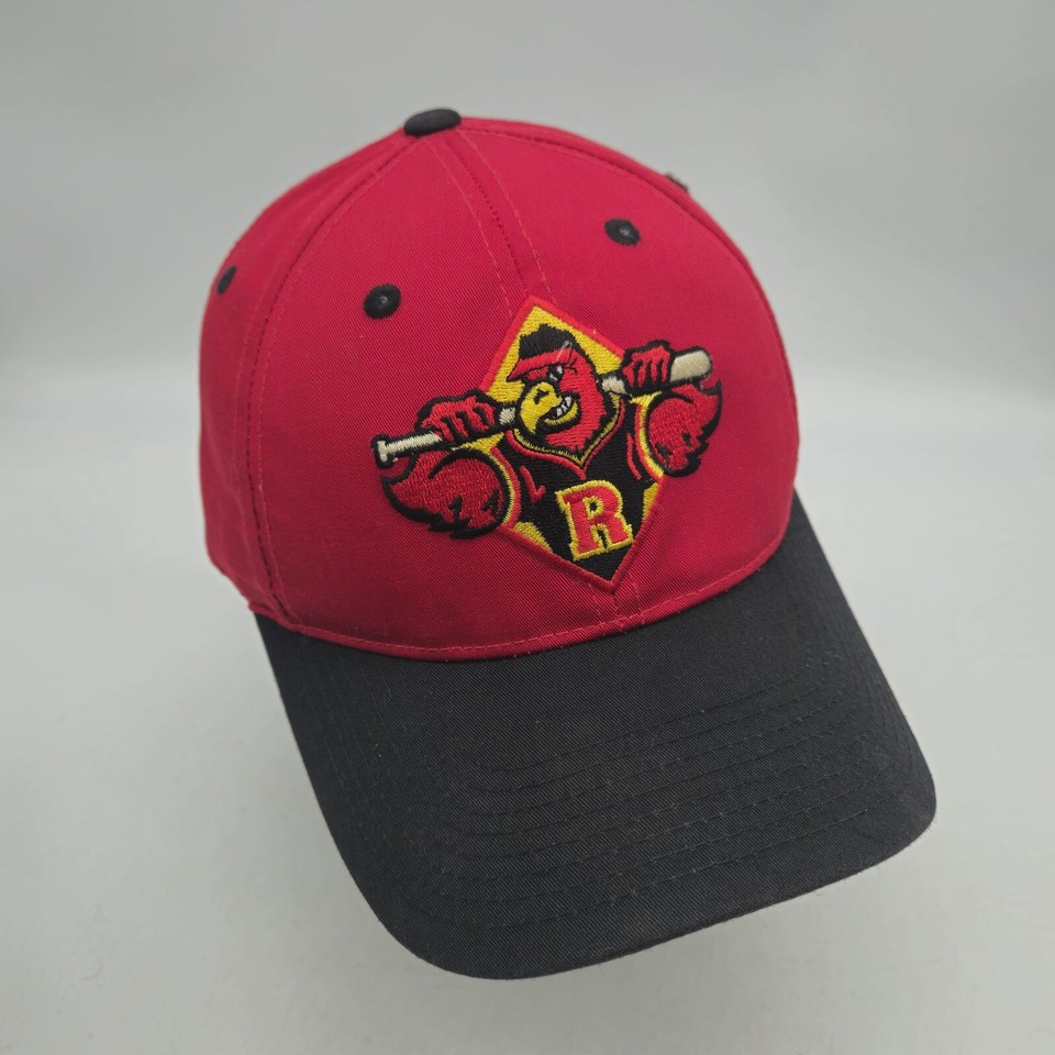 Rochester Red Wings Strapback Hat Baseball Cap Minor League MiLB Red ...