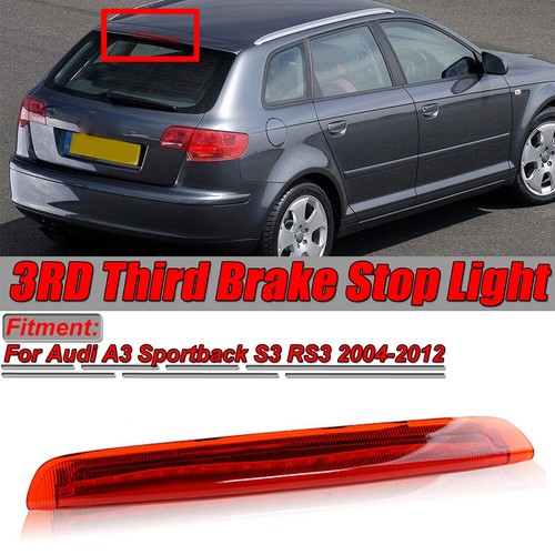 For Audi A3 Sportback S3 RS3 04-12 Red High Level Third Brake Light ...