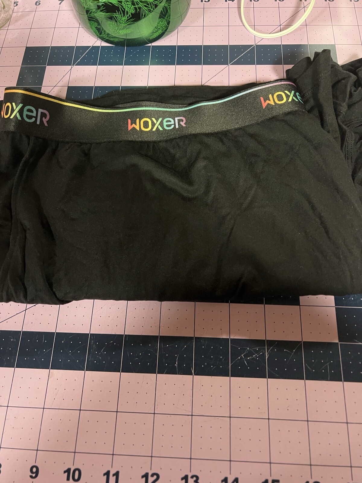 Woxer Dreamer low to mid-rise, 4" Inseam Boxers. Black 2.0. Size 3xl | eBay