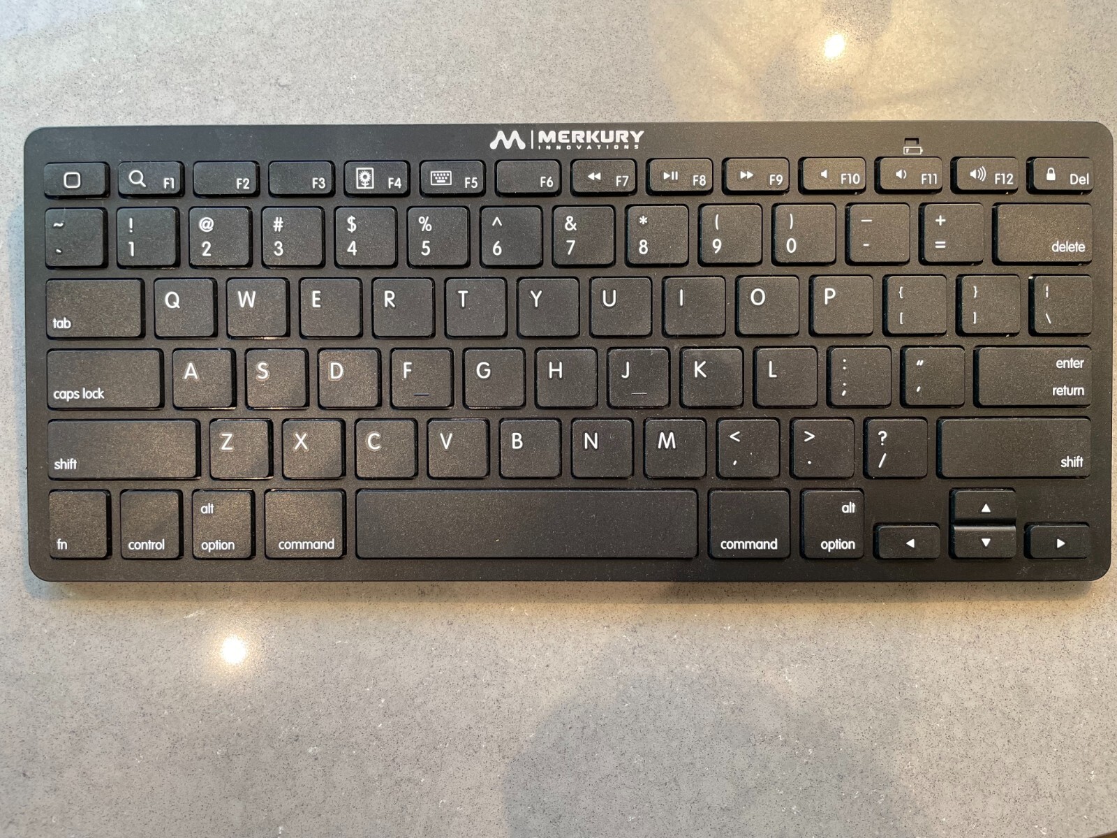 MERKURY Innovations Bluetooth/Wireless Keyboard - Black, Apple ...