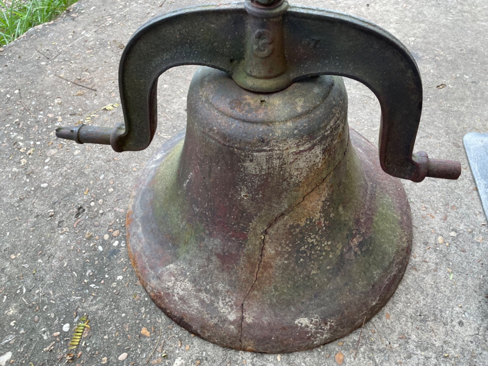 Antique Cast Iron C.S.BELL CO. HILLSBORO #3 Dinner Farmhouse School ...