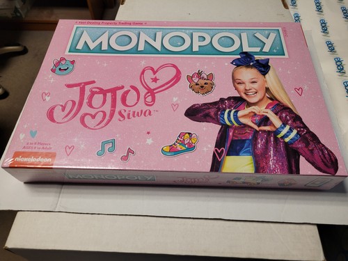 Monopoly : Jojo Siwa Edition Board Game NEW FREE SHIPPING | eBay
