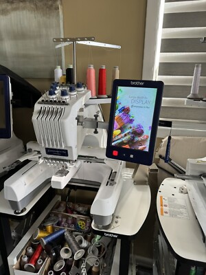 Brother PR670E Embroidery Machine - Excellent Condition - EXTRAS | eBay