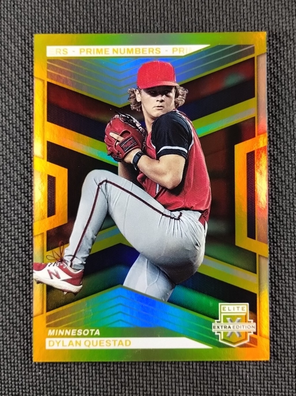 Dylan Questad 2023 Panini Elite Extra Edition Prime Edition Gold /24 ...