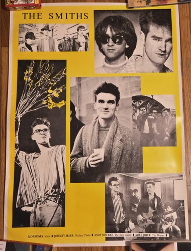 The Smiths Morrissey Original Vintage 80s Collage Poster 24x36 | eBay