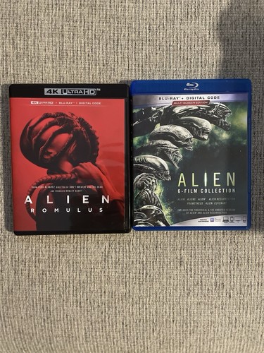 4K Blu Ray Bundle - Alien Romulus, Alien 6-film Collection | eBay