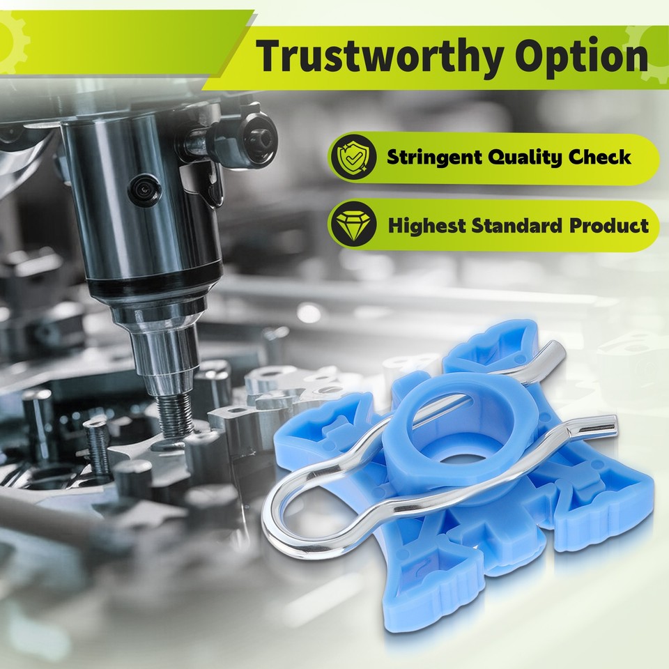 10Pcs Window Regulator Sliding Pivot Clips For BMW E32 E34 E36 318 323 ...