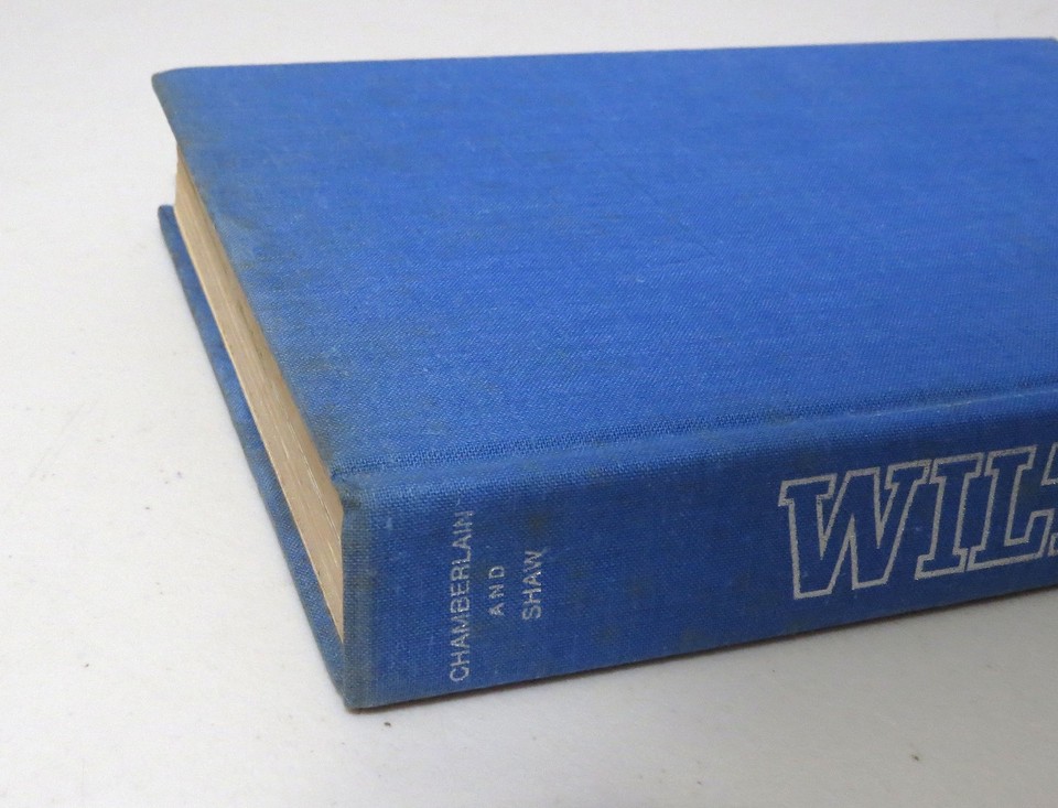 Wilt Chamberlain Autobiography SIGNED Hard Cover Book Rare 1st Edition ...