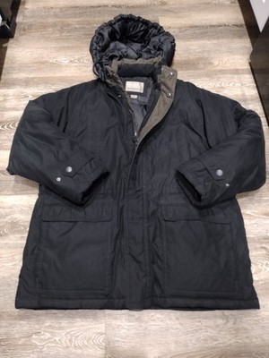 Rainforest RFT Thick Down Puffer Winter Jacket Coat Parka Mens XL Black ...