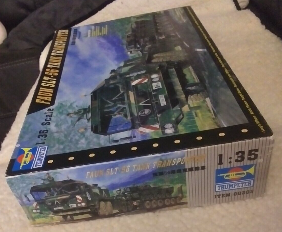 Trumpeter #00203 1/35 German Faun Elephant SLT-56 Model Kit Tank ...