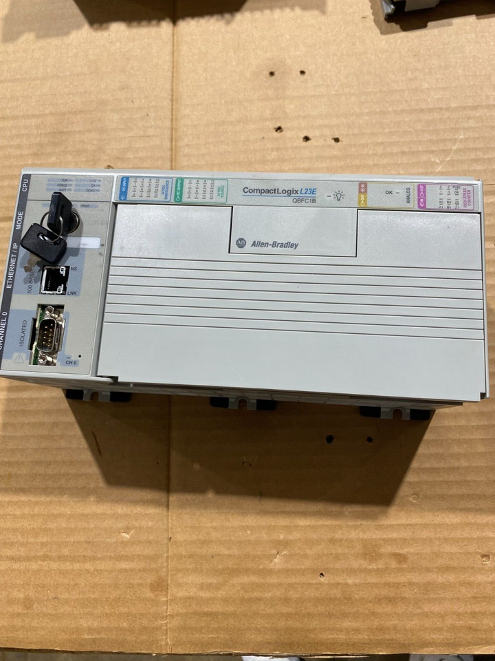 Allen-Bradley 1769-L23E-QBFC1B QBFCIB A CompactLogix Controller Ethernet 512KB | eBay