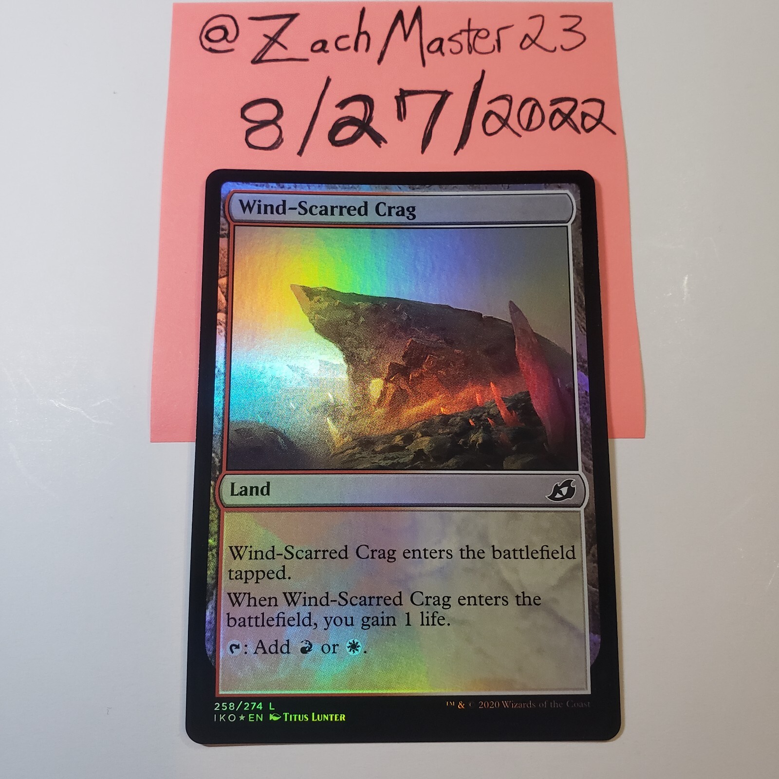 Wind-Scarred Crag | FOIL | M21 Core Set 2021 | MTG Magic (Box1) | eBay