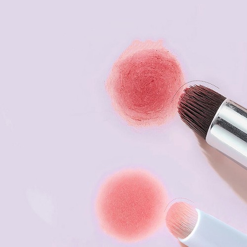 Round Head Lip Brush Concealer Brush Mini Matte Lipstick Smudge Makeup ...