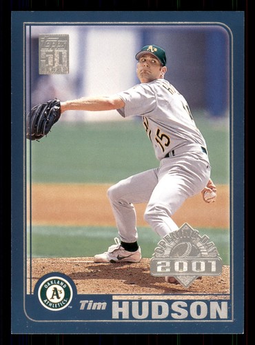 2001 Topps Opening Day Tim Hudson #131 Oakland Athletics | eBay