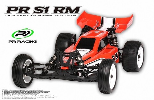 PR RACING PR S1 RM 1/10 Scale Electric Powered 2WD Buggy Kit 71400438 ...