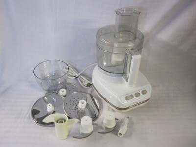 KitchenAid KFP600 Ultra Power Food Processor with Attachments & Manual ...