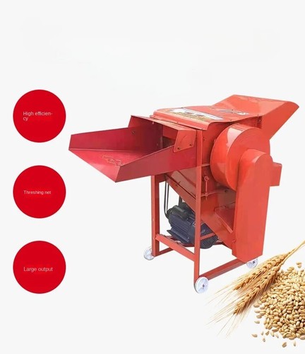 Wheat Threshing Machine Rice Soybean Rapeseed Sorghum Grain Hulling ...