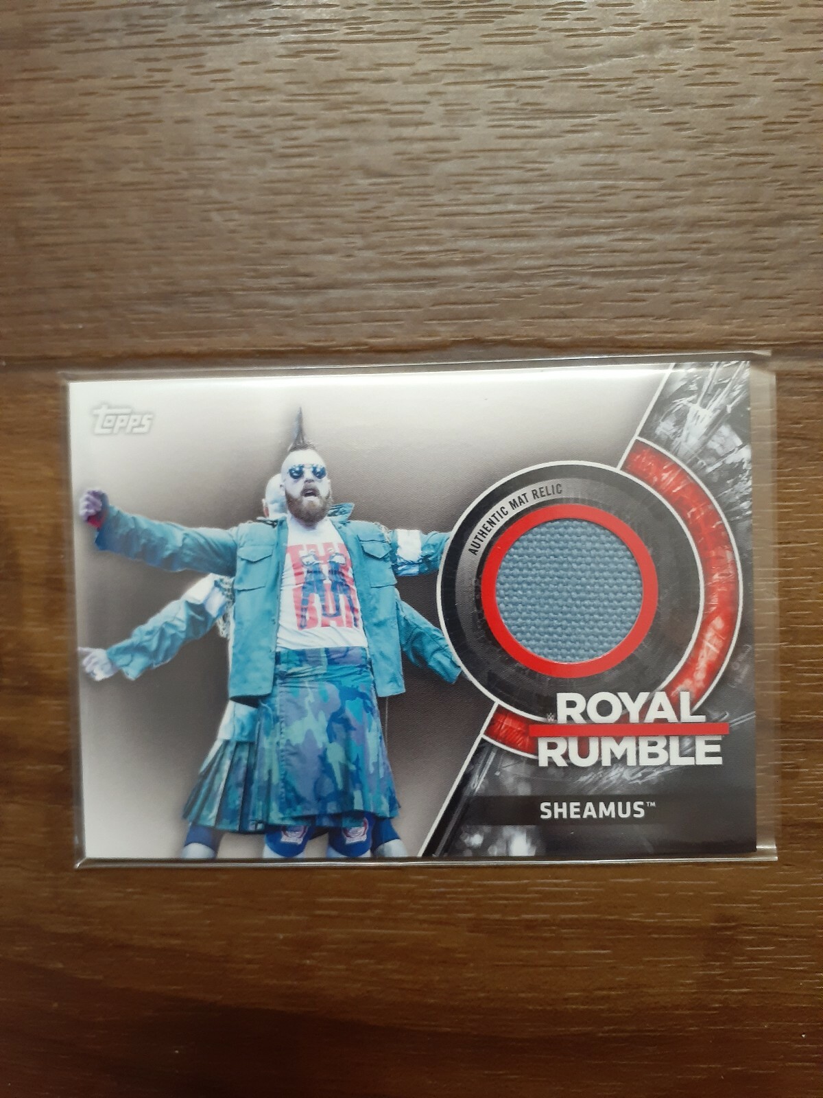 Sheamus Royal Rumble Mat Relic WWE Topps 2018 84/299 | eBay