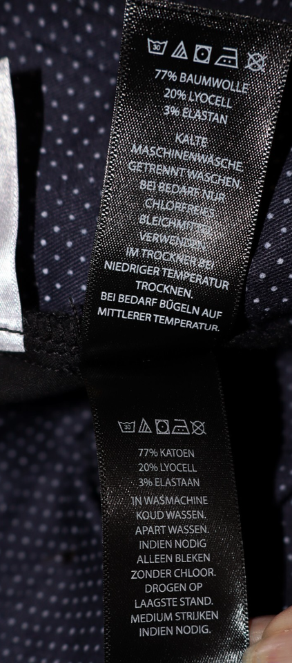 NWT Savile Row Co London Black Midrise F/F Stretch Dress Chino Sz 34 1/ ...