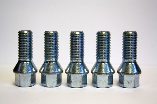 5 X M14X1.5 TAPERED ALLOY WHEEL BOLTS 25MM FIT FOR FIAT SCUDO DUCATO ...