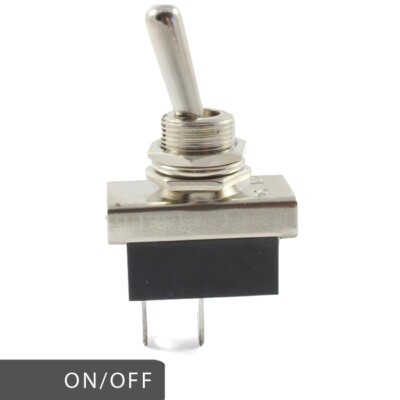 Heavy Duty On / Off Metal Toggle Lever Switch 25 AMP Rated 12v 24v | eBay