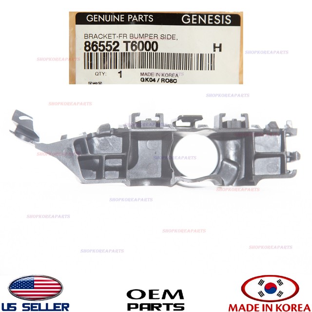 FRONT Bumper Bracket Retainer Right PASS 86552T6000 OEM Genesis GV80 ...