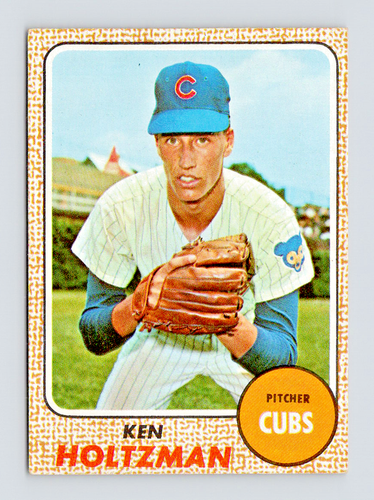 1968 Topps Card, #60 Ken Holtzman, Chicago Cubs Hall of Fame | eBay
