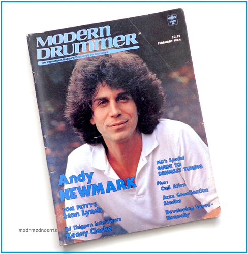 MODERN DRUMMER - Feb 1984 - ANDY NEWMARK + Kenny Clarke & Stan Lynch | eBay