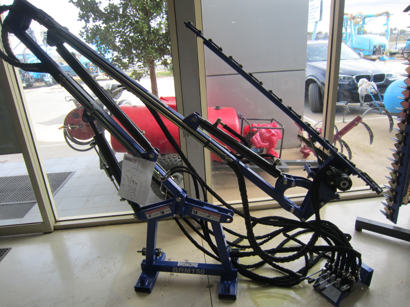 Hydraulic Tractor Mounted Hedge & Tree Pruner, 1800mm Multi-Angle ...