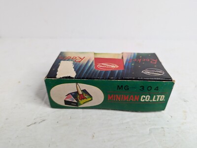 Vintage 1960 ROCKET RADIO crystal Germanium Radio MG-304 Miniman Japan ...