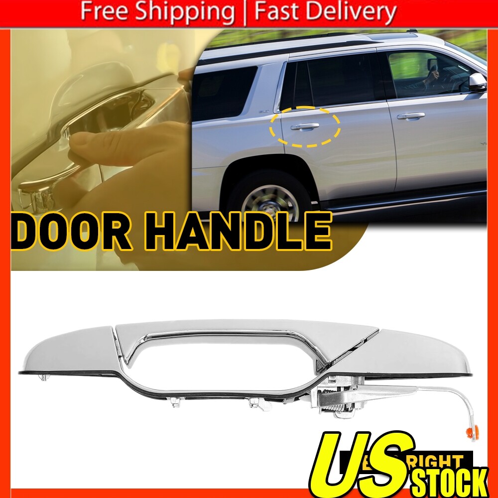 Rear Outer Door Handle Passenger Side For 2007-2014 Cadillac Escalade ...