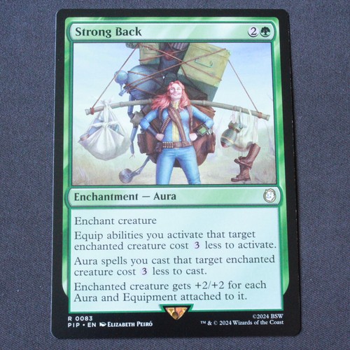 Strong Back 83 MTG Fallout (PIP) Rare NM | eBay