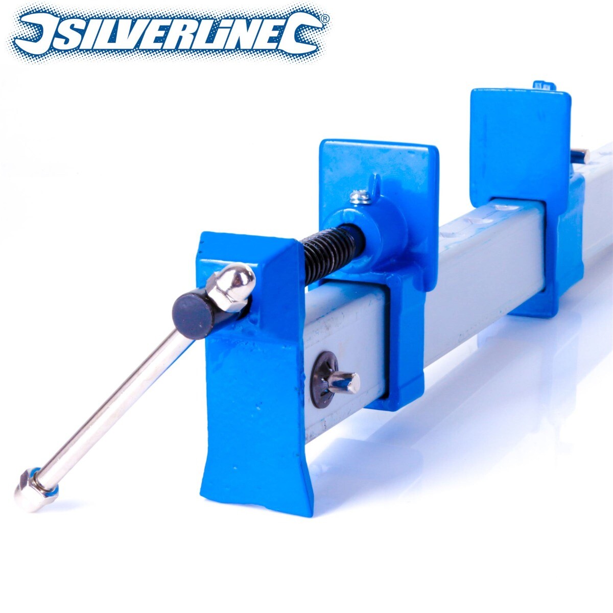 4x EXTRA LONG 1200mm SASH CLAMPS Metal Cramp Woodwork Bench/Joiner ...