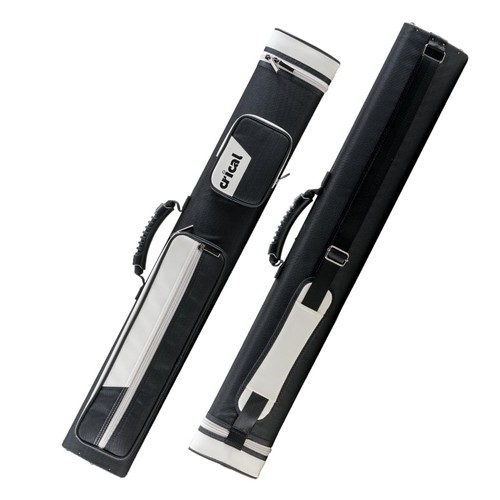 Pool Cue Case 2x4 Hard Pool Stick Case Holds 2 Butts and 10 Shafts for ...