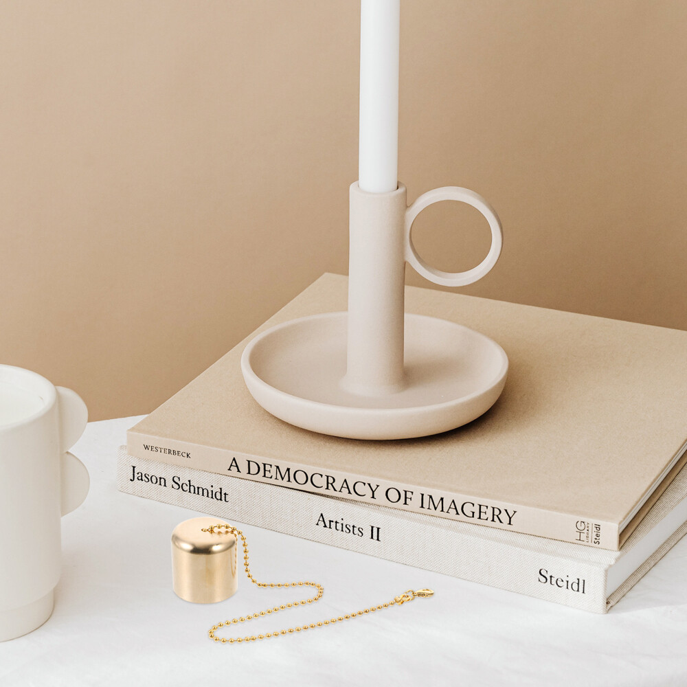 2 Pcs Candle Fire Brass Lampshade Flame Safety Snuffer Cap Small | eBay