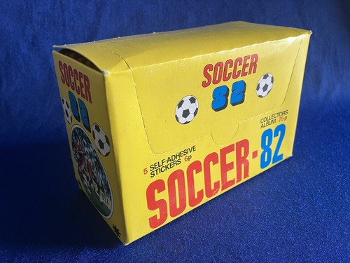 FKS Soccer 82 Football Album Stickers - Unopened Full Box Of 100 ...