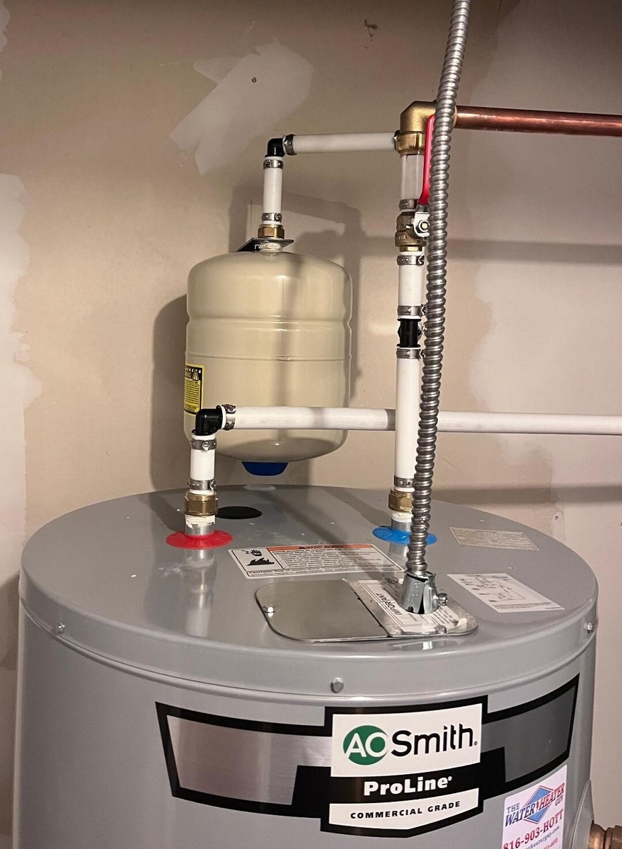 Water Heater Expansion Tank Mounting