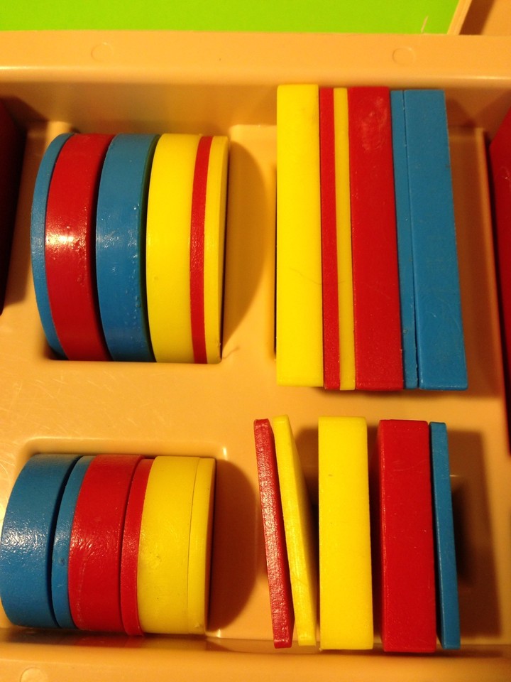 ASCOBLOC IDEAL MATH FRACTIONS BUILDING BLOCKS Made In France ...