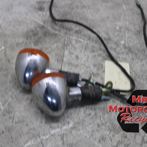 90-98 HONDA SHADOW SPIRIT 1100 VT1100 OEM REAR LEFT RIGHT TURN SIGNALS ...