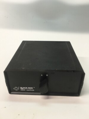 BLACK BOX ABC SWITCH. TWO POSITION SWITCH SW018B-FFF | eBay