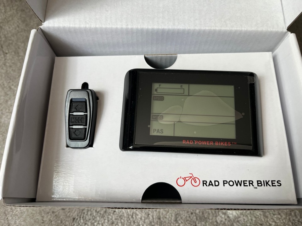 RAD POWER BIKES RadRunner LCD Display Upgrade controller NEW IN BOX | eBay