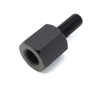 Emgo Motorcycle Mirror Mount Adapter - 8mm to 10mm Thread - Black - 20 ...