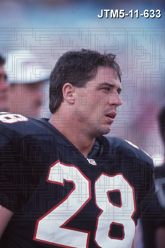 Pat Chaffey 1991 - Atlanta Falcons - 35mm color slide - JTM5-11-633 | eBay